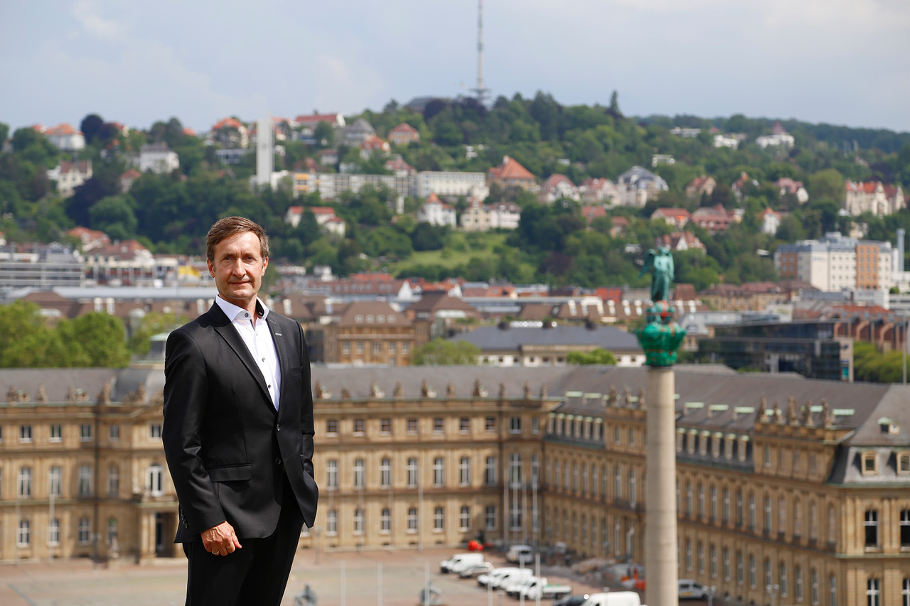 Der Vorstand derCity-Initiative Stuttgart